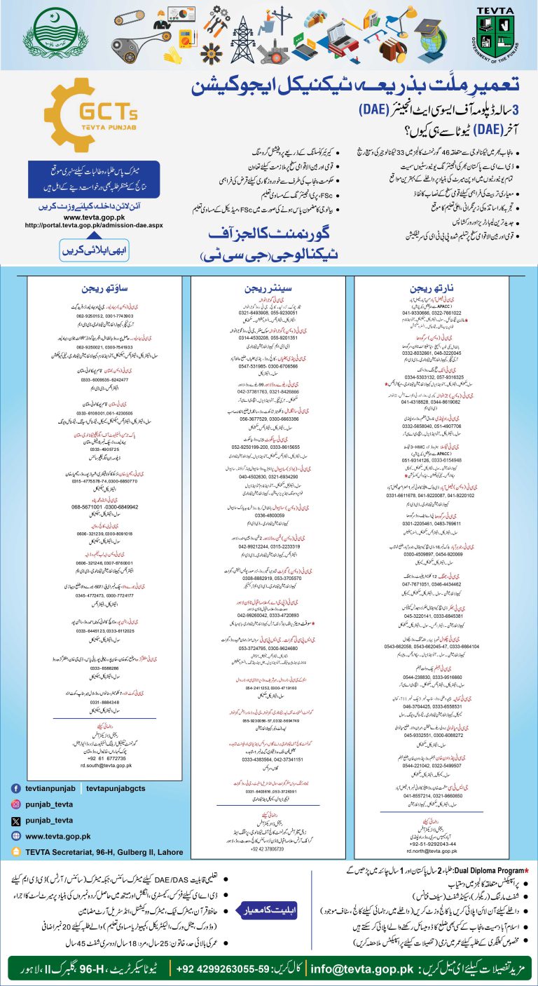 Notifications / Circulars (2024) – Technical Education & Vocational ...